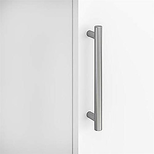 Bush Furniture Somerset 60W L Shaped Desk with Storage in White