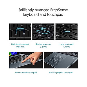 ASUS ZenBook 14X OLED Laptop, 14” 2.8K 16:10 Display, Intel Core i7-12700H CPU, Intel Iris Xe Graphics, 16GB RAM, 1TB SSD, Windows 11 Home, Wi-Fi 6E, Pine Grey, UX5401ZA-PS74