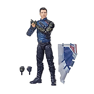 Marvel Legends Series Avengers 6-inch Action Figure Toy Winter Soldier, Premium Design and 2 Accessories, for Kids Age 4 and Up