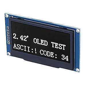 Deosdum 2.42 Inch OLED Display Module Liquid Crystal Screen Module SSD1309