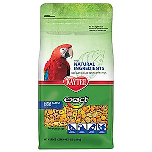Kaytee Exact Rainbow with Natural Colors Large Parrot