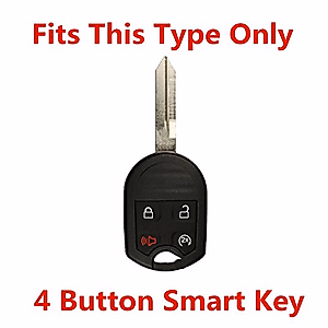 Rpkey Silicone Keyless Entry Remote Control Key Fob Cover Case protector Replacement Fit For Ford Expedition F150 F250-350 Lincoln Navigator 164-R8073 CWTWB1U793(Pink)