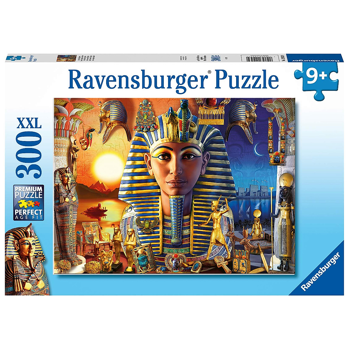 Ravensburger The Pharaoh's Legacy 300 Piece XXL Jigsaw Puzzle for Kids - 12953 - Every Piece is Unique, Pieces Fit Together Perfectly, 20 x 14 inches (50 x 36 cm) When Complete.