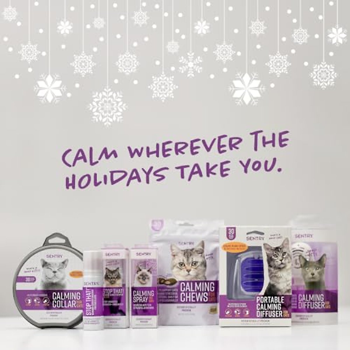 Sentry Behavior Portable Calming Diffuser for Dogs, Reduces Stress and Bad Behavior with Calming Pheromones, Easy-to-use Portable Design, 30 Day Release