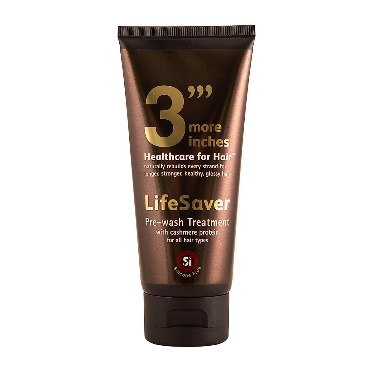 3'''More Inches Lifesaver Prewash Treatment - Travel Size, 100ml -Hair Repair Pre-Shampoo -Broken Bond Restore Treatment -Sulphate & Silicone Free, No Added Fragrance -Hair Care by Michael Van Clarke