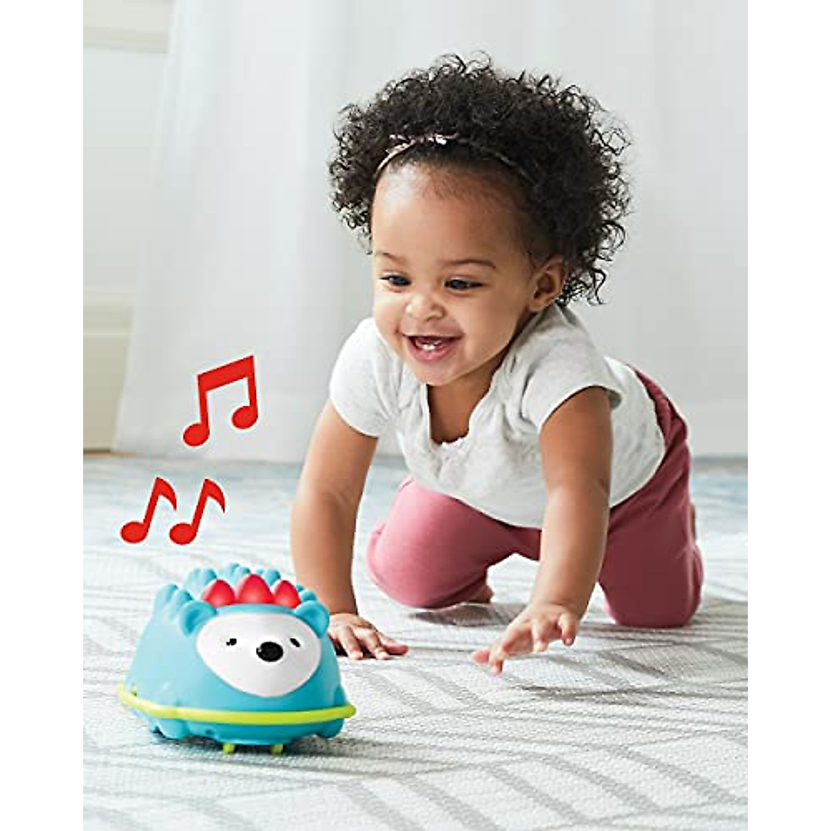 Skip Hop Developmental Learning Crawl Toy, Explore & More, Hedgehog