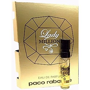 Lady Million By: Paco Rabanne 0.04 oz EDP, Women's Sample-Vial