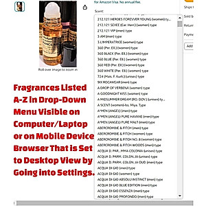 Hayward Enterprises Brand Perfume Oil Compares to DELINA for women, Fragrance Rendition, Eau de Parfum, 1 oz. (30ml) Glass Roll on
