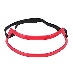 Men Neckline Shaving Template Neck Hair Trimming Styling Red Hairline Shaping Tools for Trimming, Mustache, Neckline and Hairline Line-up