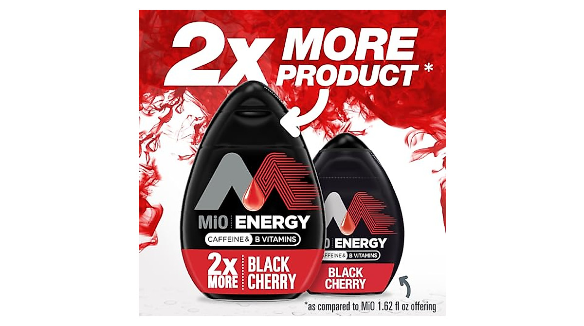MiO Energy Black Cherry Water Enhancer - Boost Your Hydration