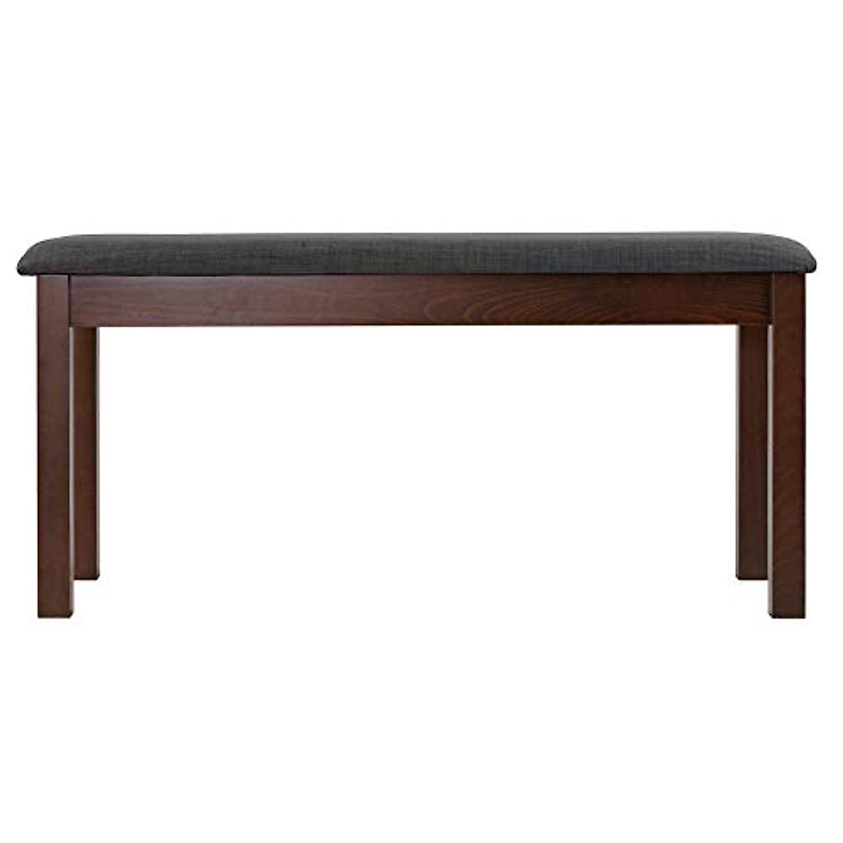 Cortesi Home Rosco Dining Bench, Grey