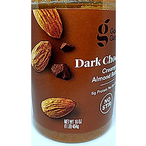 Good & Gather, Dark Chocolate Creamy Almond Butter, 1 LB (one pack)