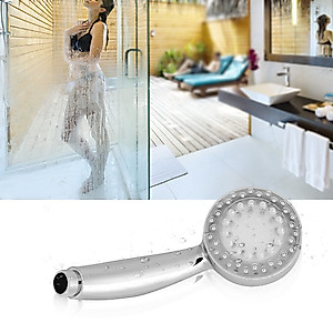 Led Shower Head, Temperature Sensor Shower Head, 3 Color Changing Shower Head with Lights for Bathroom