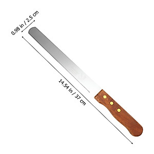 Florist Professional Knife Floral Foam Knife Foam Cutter Stainless Steel Flower Mud Cutting Tool with Wooden Handle Florist Accessory Cutter