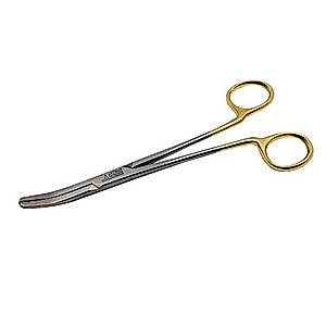 Wynman Dental Crown Gripper Forceps with Tungsten Carbide Inserts Temporary Crown Remover Large Curved Forceps