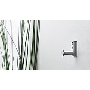 Richelieu Hardware BP700110 Contemporary Aluminum Hook, Aluminum