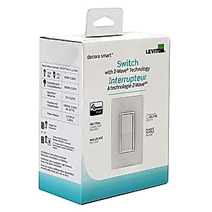 Leviton R51-DZ15S-1RZ Switch, Clear