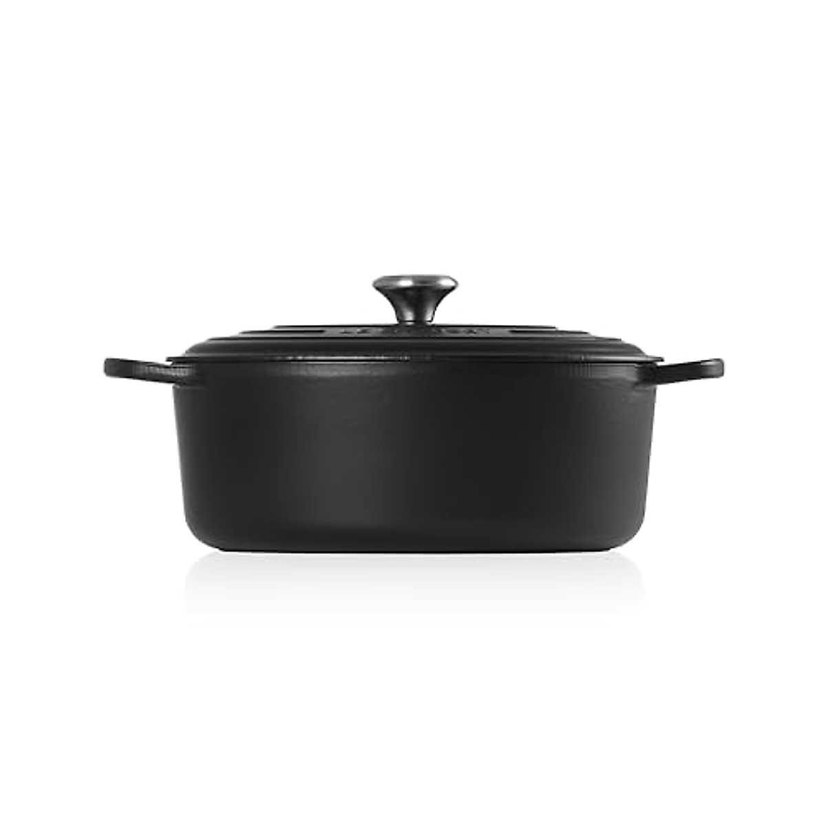 Le Creuset Enameled Cast Iron Signature Oval Dutch Oven, 6.75 qt., Licorice