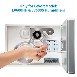 LV600HH LV600S Humidifiers Replacement Descaling Pad 10 Pack Mineral Absorption Pad Compatible for LEVOIT