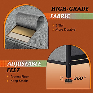 WLIVE Dresser for Bedroom with 5 Drawers, Wide Chest of Drawers, Fabric Dresser, Storage Organizer Unit with Fabric Bins for Closet, Living Room, Hallway, Nursery, Dark Grey