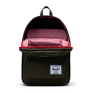 Herschel Pop Quiz Backpack, Ivy Green/Chicory Coffee, Classic 22L