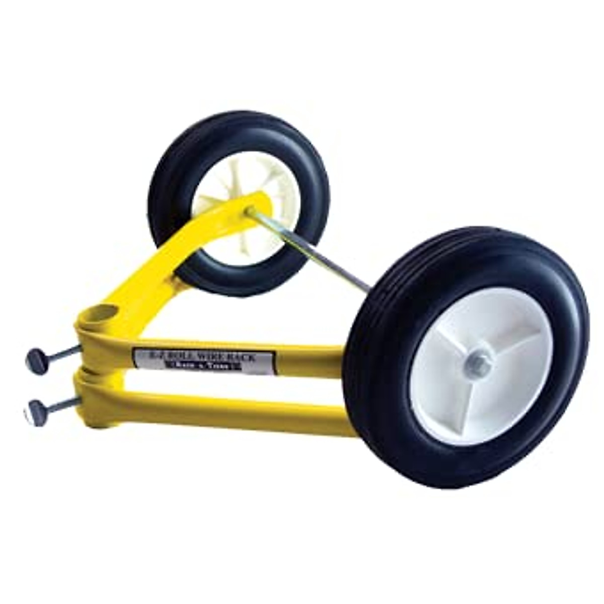 Rack-A-Tiers E-Z Roll - Wire Dispenser Rack, Ultra-Compact & Collapsible Wheeled Wire Dispenser (55455)