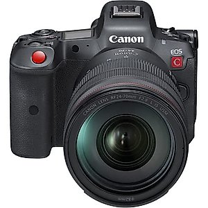 Canon EOS R5 C Mirrorless Digital Cinema Camera + RF 24-105mm F4 L is USM Lens Kit (International Model) (Renewed)