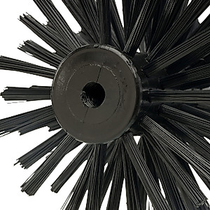 Redecker Toilet Brush and Replacement Head Set, Oiled Thermowood Handle, Nylon Bristles, Made in Germany