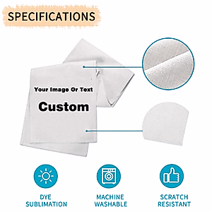 Custom Table Runner 36"x72"with Business Logo or Your Text Personalized Tablecloth Runners Customize with Logo for Birthday Wedding Anniversary Tradeshow Events…