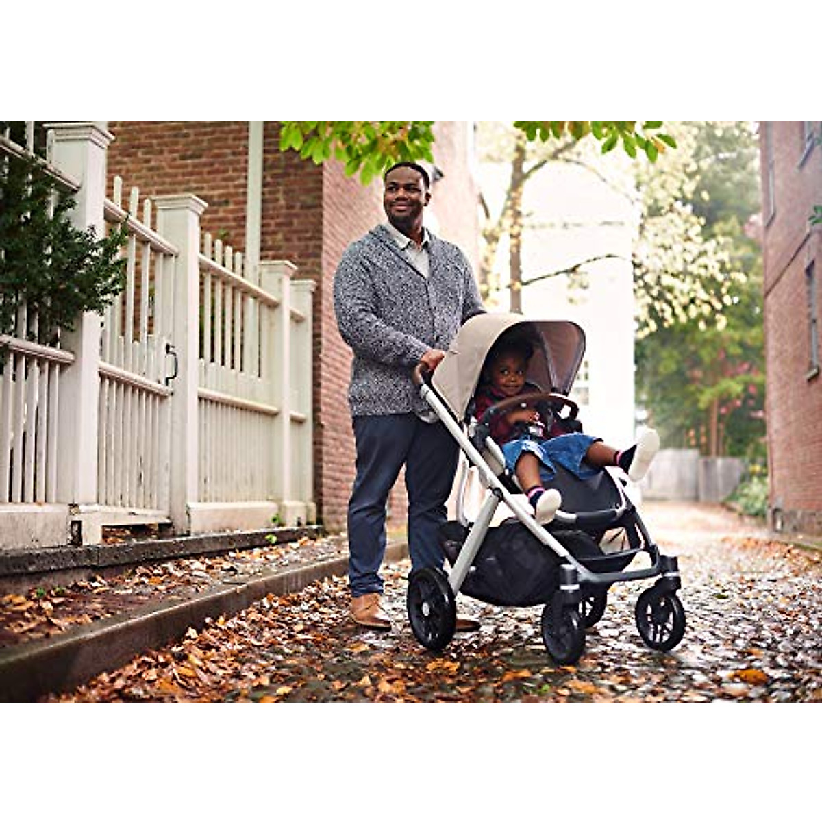 Vista V2 Stroller - Lucy (Rosewood mélange/Carbon/Saddle Leather)