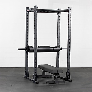 Titan Fitness 8" Rackable Strongman Log Bar, Powerlifting Log Press Competition, 1000 LB Capacity, Strength Training Specialty Barbell, Home Gym Weightlifting Equipment