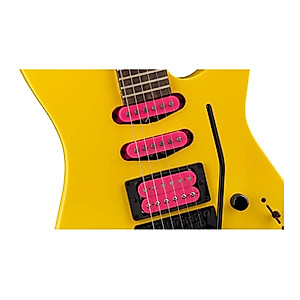 Jackson X Series Dinky DK3XR HSS Electric Guitar - Caution Yellow