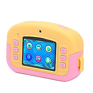 Kids Camera, 2 to 3 Hours Battery Life USB Charging Anti Fall Mini Portable Kids Digital Camera for Boys Girls Birthday (Pink) Cameras