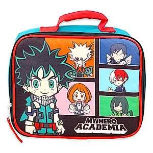 Action Comics My Hero Academia Lunch Box Set for Kids - Bundle with My Hero Academia Lunch Box for Kids, Phone Wallet, More | My Hero Academia Lunch Bag