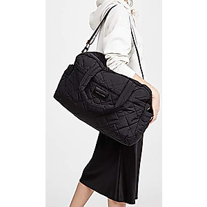 Marc Jacobs Quilted Nylon Large Bag, Black