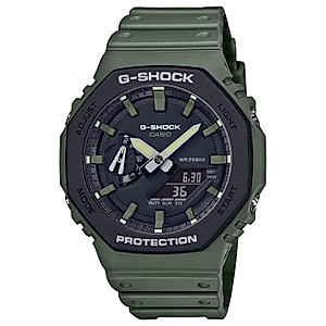 Casio GA2110SU-3A G-Shock Men's Watch Green 48.5mm Carbon/Resin