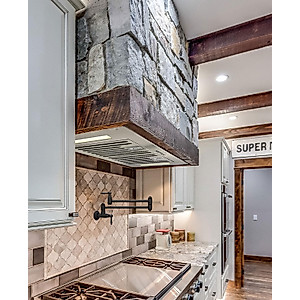 Akicon 30 Inch Range Hood Insert, Ultra Quiet Stainless Steel Ducted Insert/Built-in Kitchen Vent Hood with Powerful Suction, LED Lights and Dishwasher Safe Filters, 3-Speeds 600 CFM