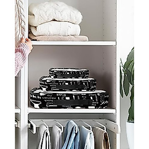 Packing Cubes Set of 4 Minimalist Utensils Travel Bags Organizer for Luggage Pots Pans Spoon Travel Essentials Accessories Cubes for Carry on Suitcases