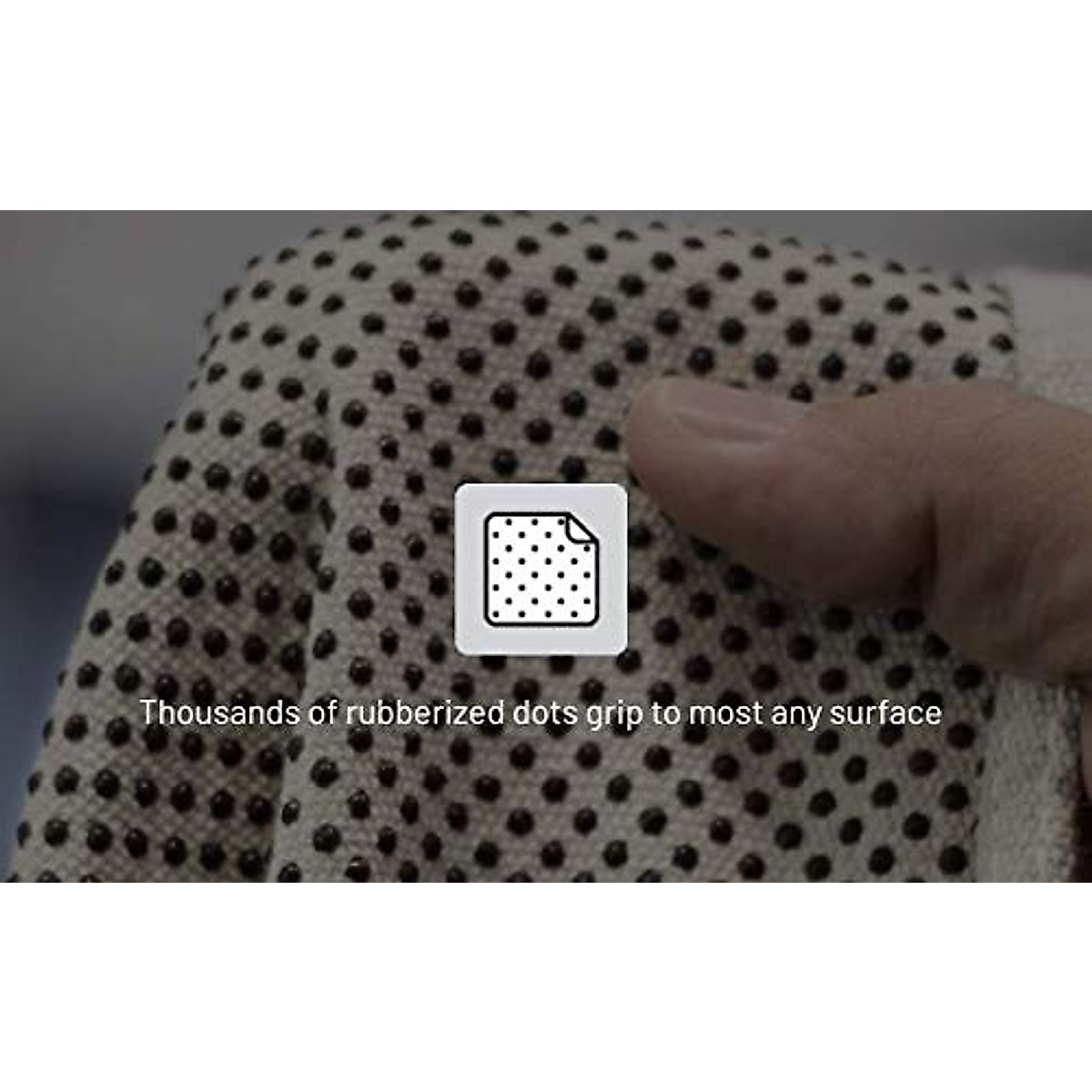 CoverGrip 8 oz Canvas Safety Drop Cloth, 3.5' x 12'