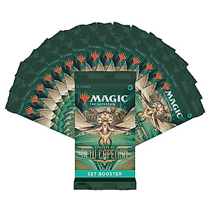 Magic: The Gathering Streets of New Capenna Set Booster Box | 30 Packs + 1 Box Topper (361 Magic Cards)