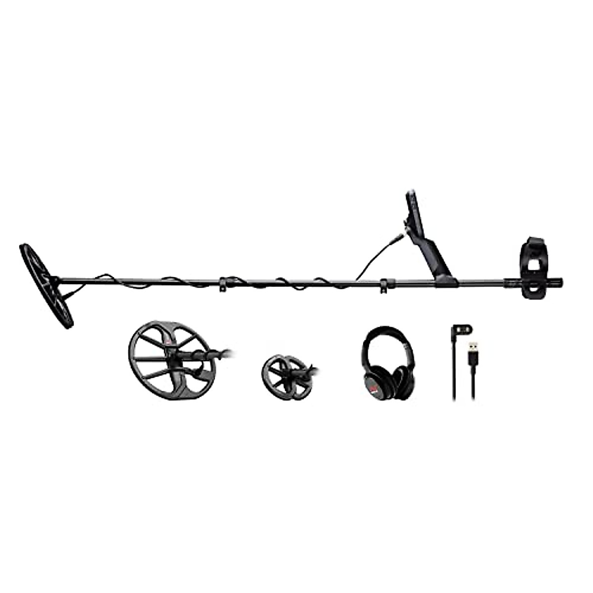 Minelab Equinox 900 Metal Detector with EQX 11” Double-D Coil and EQX 6” Double-D Coil