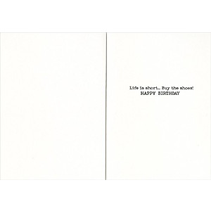 Women Shoe Shopping - Avanti America Collection Funny Birthday Card