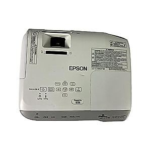 Epson PowerLite 97H Tri-LCD Projector 2700 ANSI HD 1080i 2HDMI, Bundle: Remote Control, Power Cable, HDMI Cable