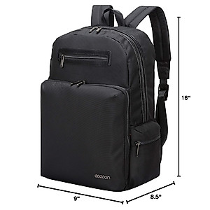 Cocoon MCP3455BK Buena Vista 16" Backpack with Built-in Grid-IT! Accessory Organizer (Black)
