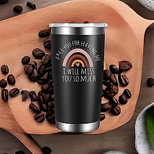 GSPY Tumbler, Coworker Leaving Gifts, Miss You Gifts for Women, Men - Best Friend Moving, Going Away Gift for Coworker - Funny Goodbye, Retirement, New Job, Farewell Gifts for Coworkers, Boss