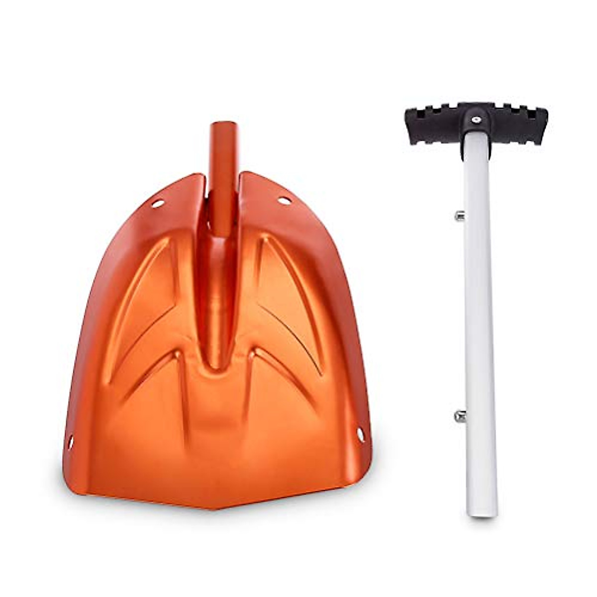 Abaodam Aluminum Snow Shovel Anti- Rust Explosion Proof Ice Scraper Snow Remover for Road Garden