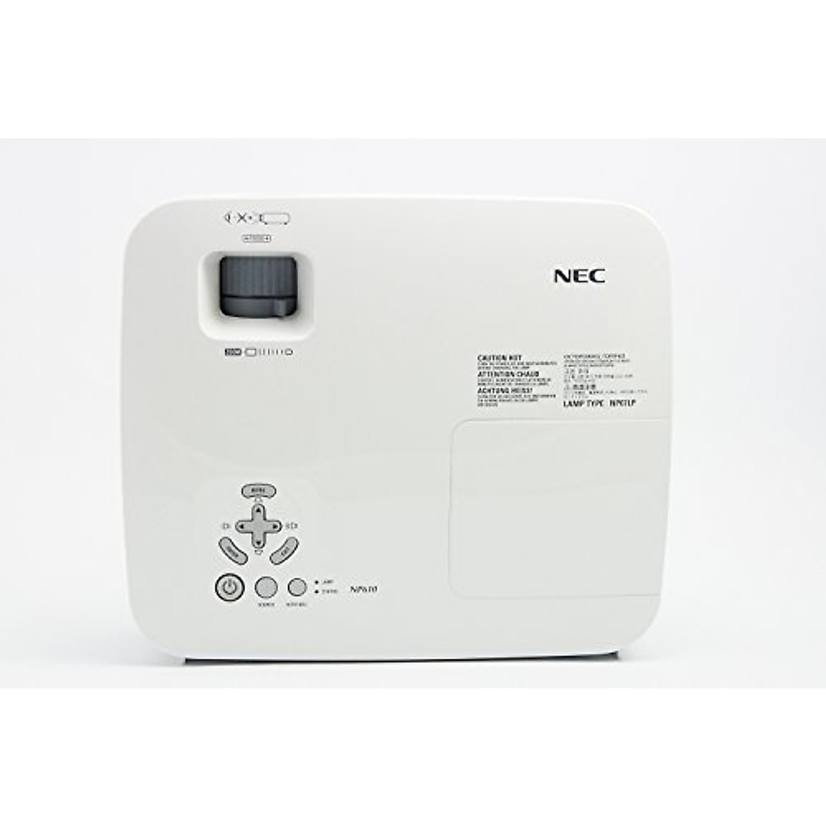 NEC NP610 LCD Projector XGA 500:1 3500 Lumens Dvi 11.2LBS