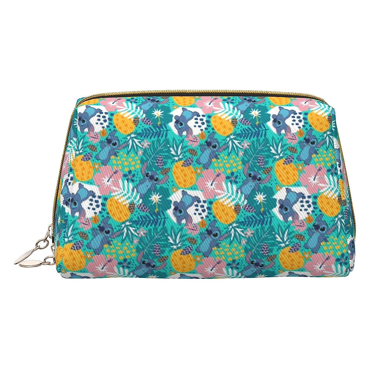 yindelas Small makeup bag, Leather Cosmetic Bag Travel Makeup Bag Small Neat Cosmetic Pouch Water-resistant Toiletry Bag for Travel Women