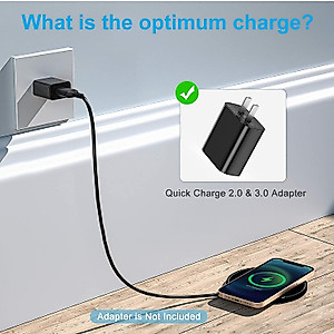 UrbanX OptiPad Fast Wireless Charger Pad for Motorola Droid Turbo 2 / ThinkPhone/Defy 2 / Edge+ 5G UW (2022) / X30 Pro/Edge 30 Pro/Edge (2022) / Edge 30 Ultra / 10W Fast-Charging Soft Touch Top