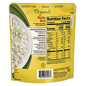 Tasty Bite Sticky Rice, 8.8 Ounce (Pack of 6)